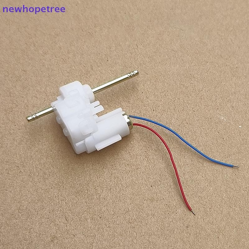 NTPH Mini 614 Coreless Gear Motor DC 3.7V 390RPM Dual Shaft Micro ...