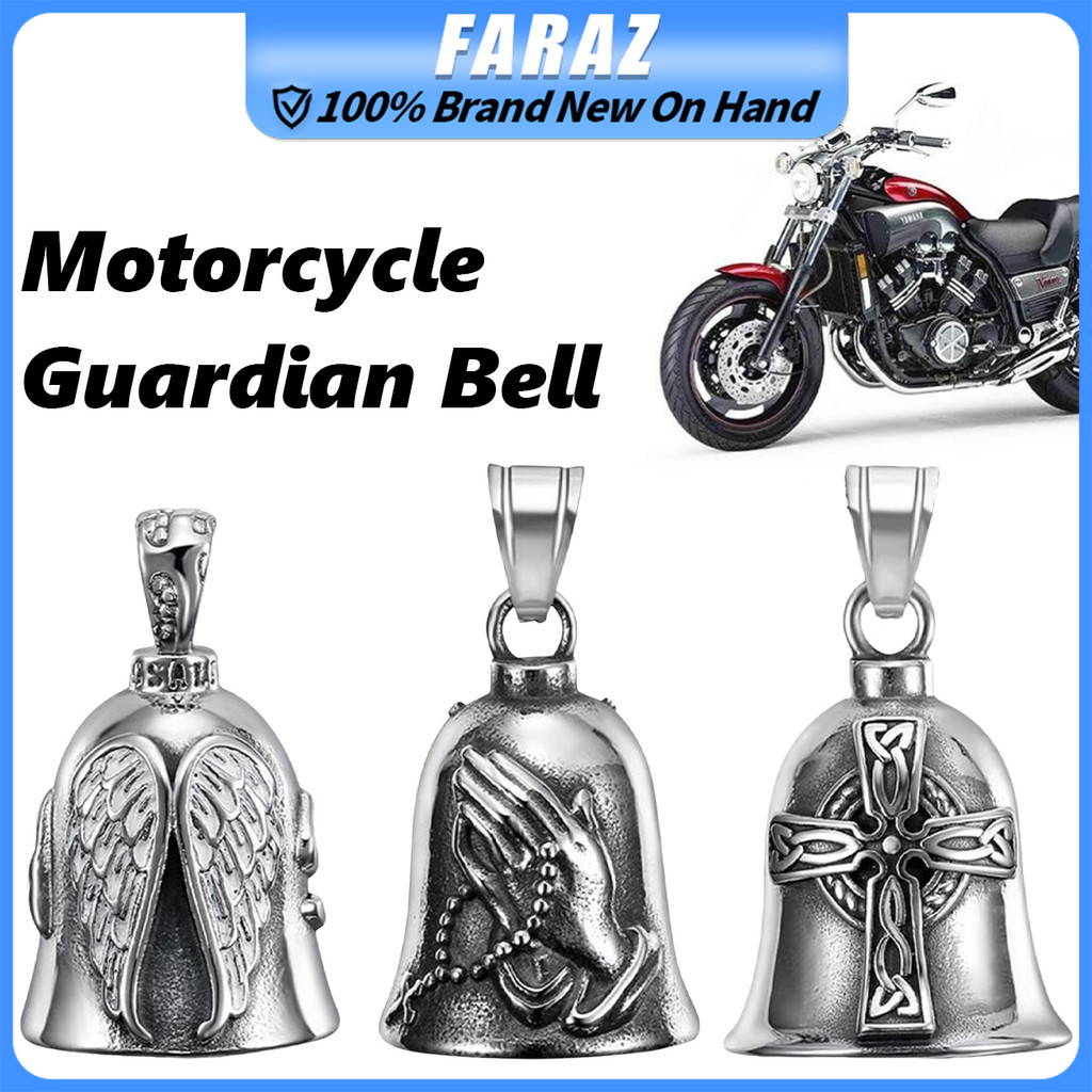 Motorbike Lucky Bell Vintage Good Luck Riding Bell Corrosion Resistant ...