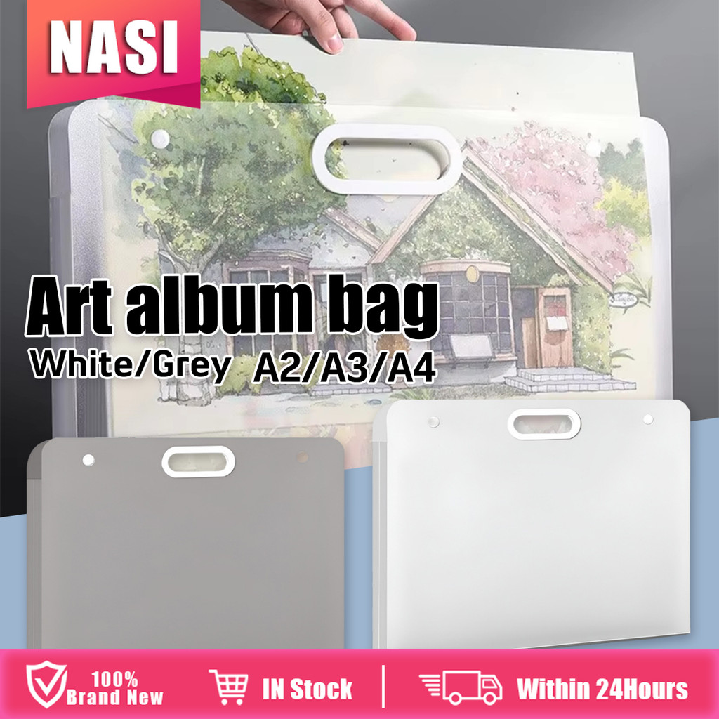 8K File Storage Document Bag Waterproof A2/A3/A4 Drawing/Art/Sketch ...