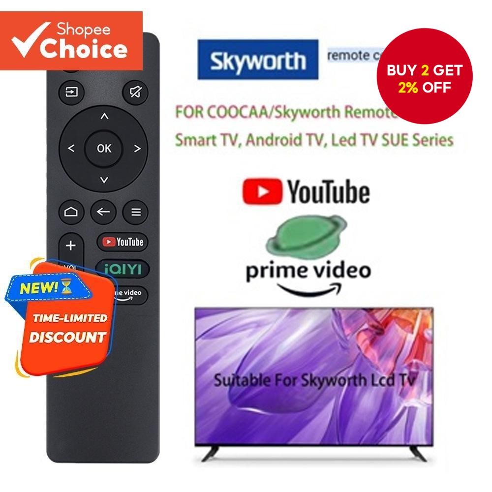 Universal Remote for TV CooCAA Skyworth LCD Smart TV Android LED SUE ...