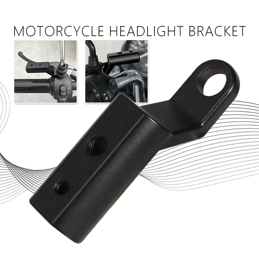 Motorcycle Spotlight Mount Full CNC Headlight Mount Bracket Universal ...