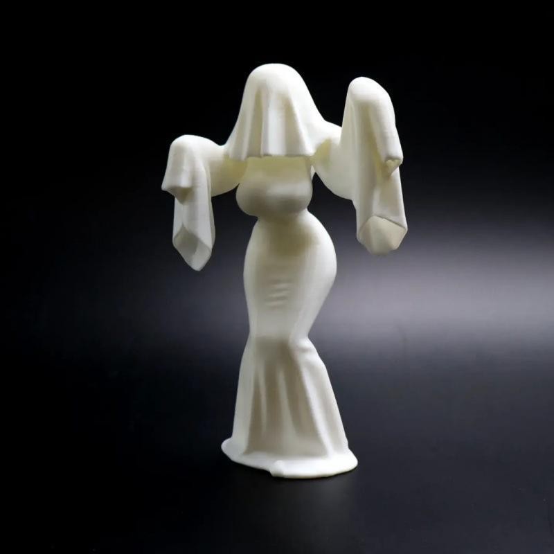 FBPH Bless Halloween Ghost Bride Character Sculpture Model Ornaments 3D ...