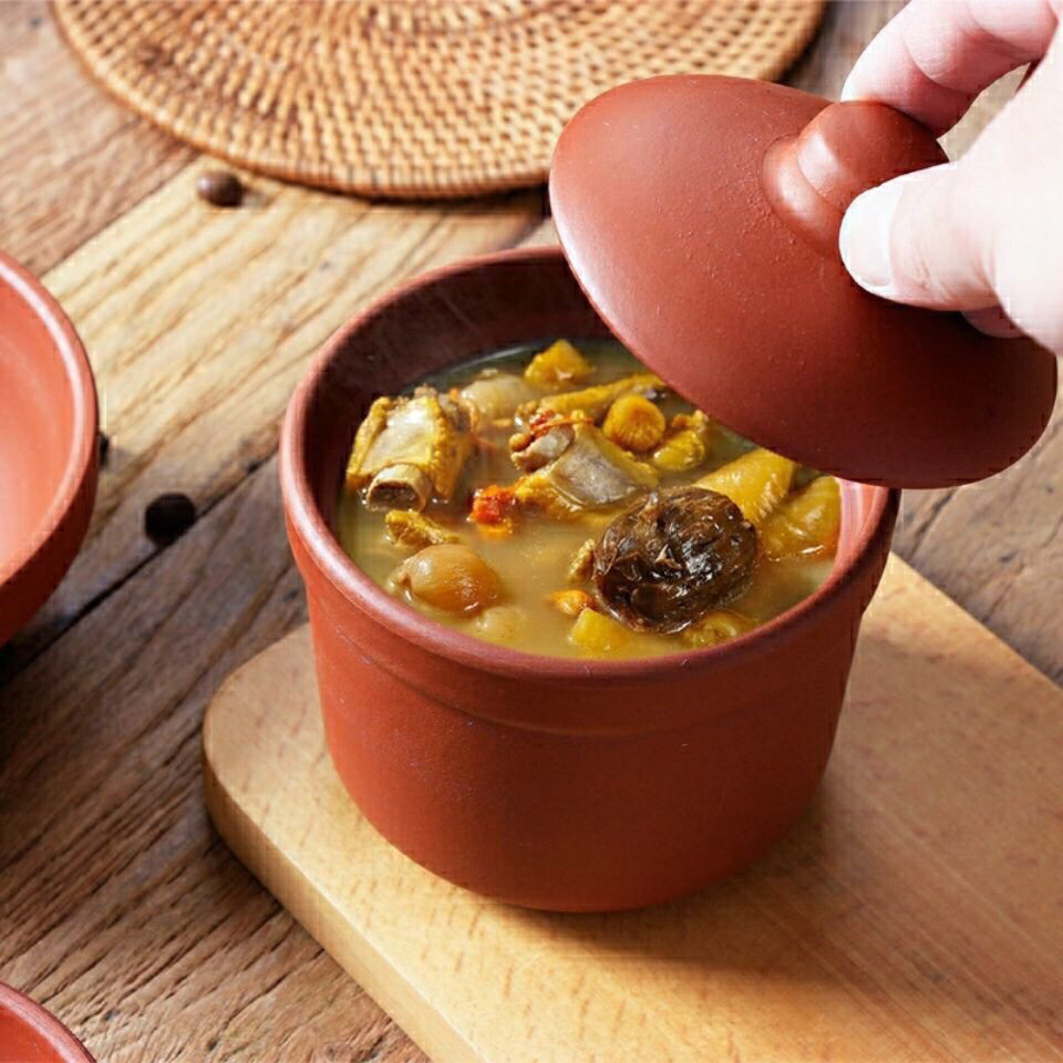 Creative Purple Clay Stew Pot, Water-Proof Stew Pot, Household Stew Pot ...