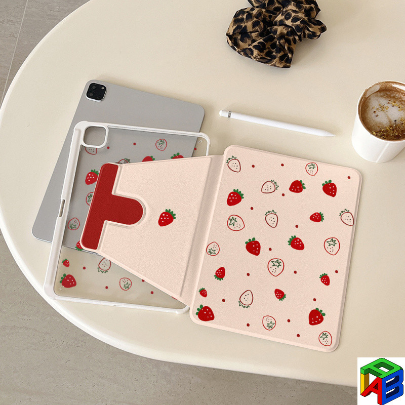 360 Degree rotating ipad case Gen11-A16 2025 Air5/6/Air7-M3/ mini6/7 ...