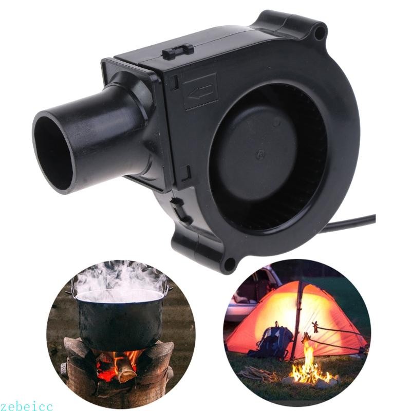 zebeicc BBQ Fan Cooking Camping Blower Charcoal Fire Starter 12V 0 2A ...