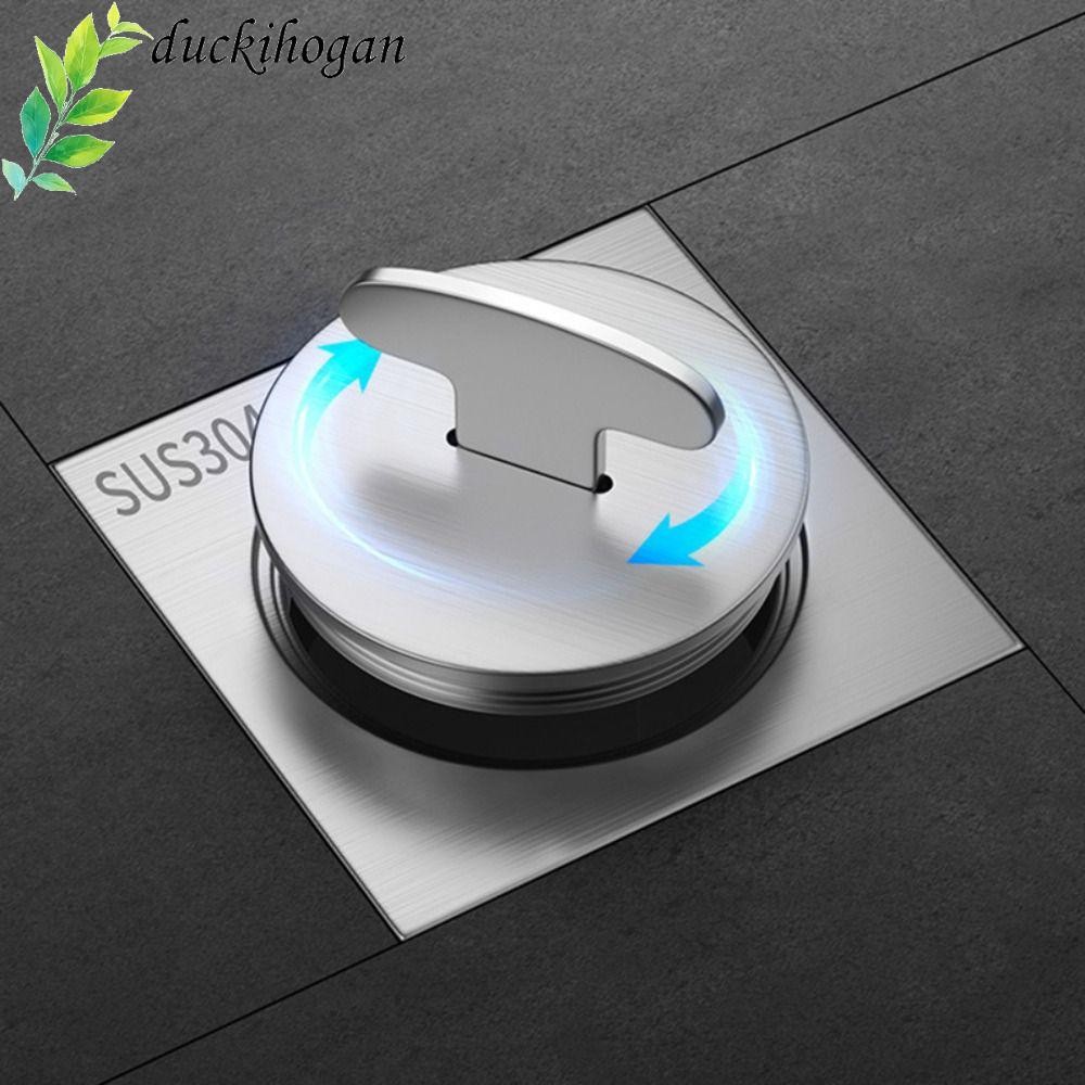 DUCKIHOGAN Floor Clean Out, Square 75/110 Plug Shower Floor Drain ...