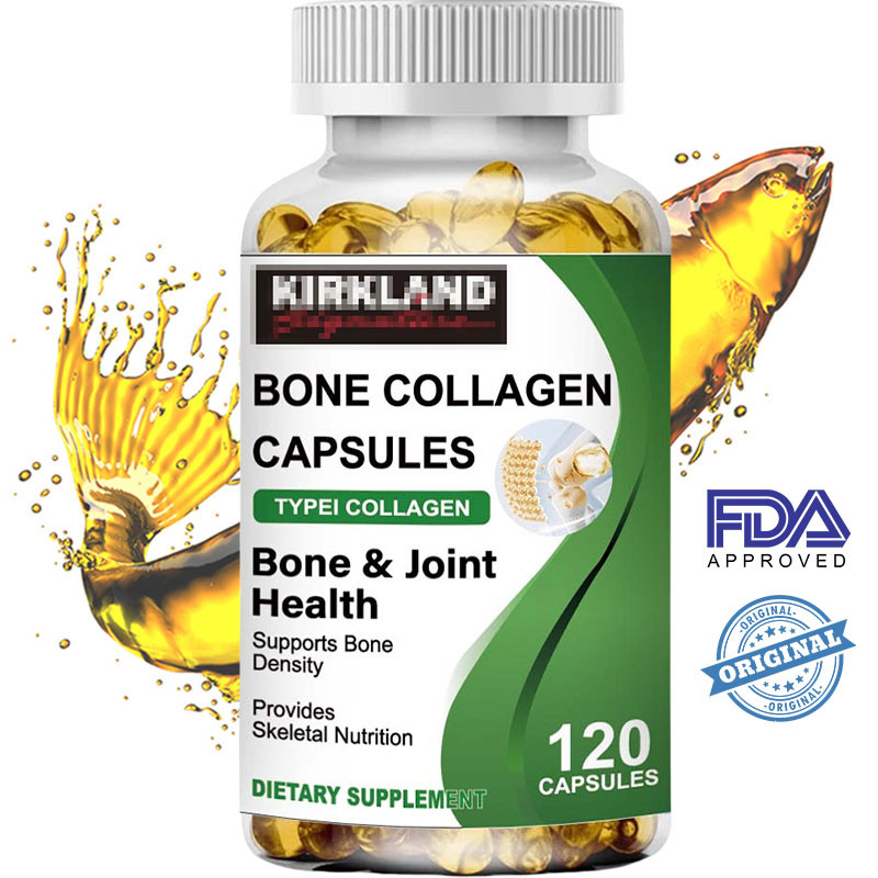 Bone Collagen Capsules with Vitamin D3 K2 Promotes Bone Muscle Strength ...
