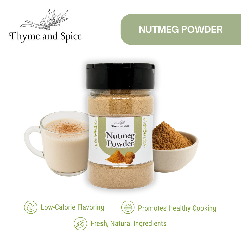 [SHAKER BOTTLE] Nutmeg Powder – 25G | 50G | 130ML – Warm & Aromatic ...