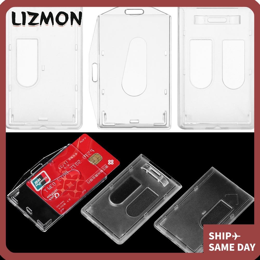 LIZMON 1pc Name Card Office School ID Business Hard Plastic Badge Multi ...