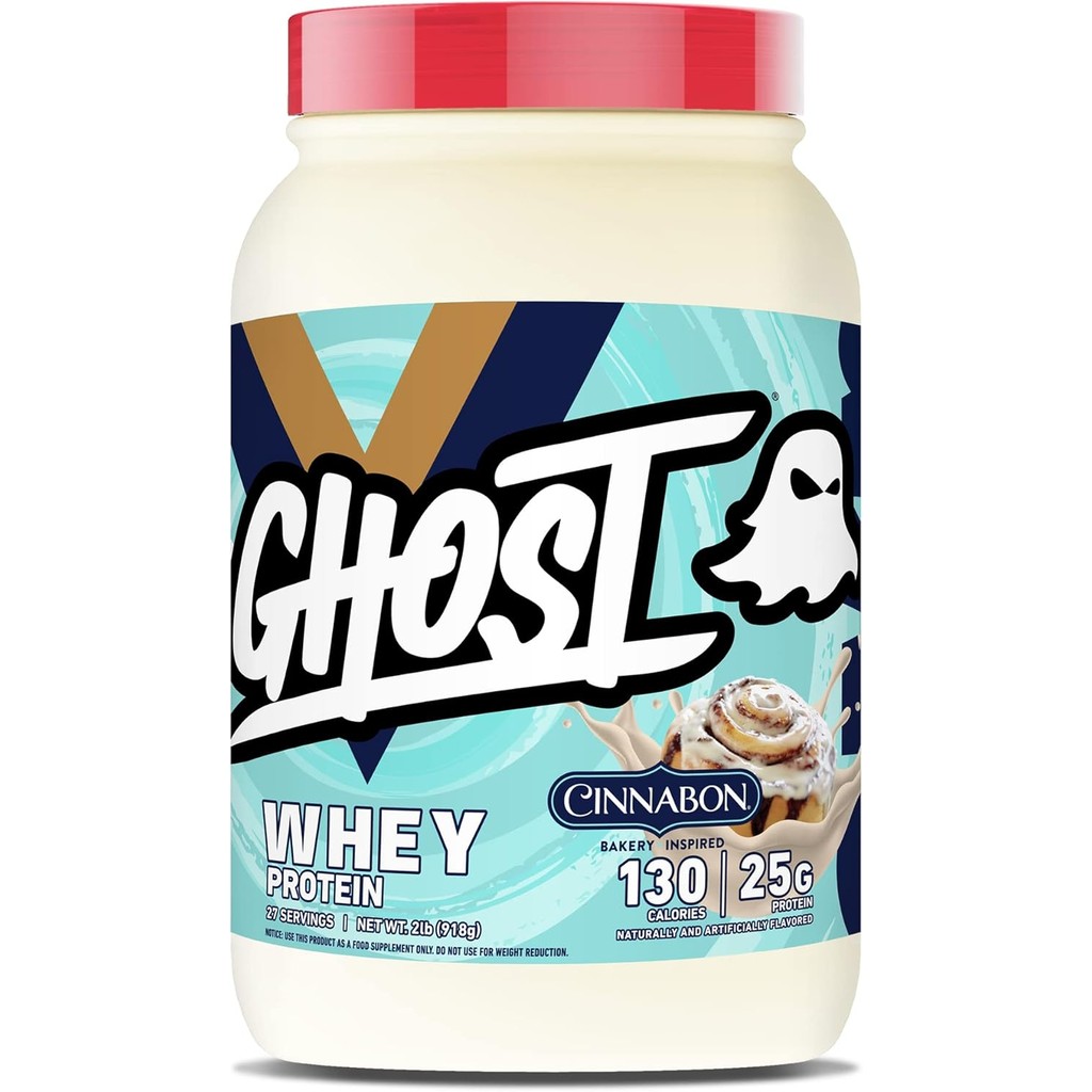 GHOST Whey protein,Cinnabon - Barrel-packed, Gram of Protein-Cinnamon ...