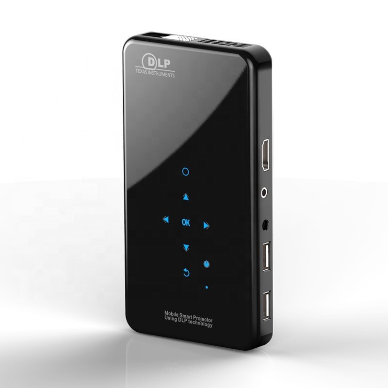 RR+ 2019 trending Mini smart WIFI Projector with touch DLP display 200 ...