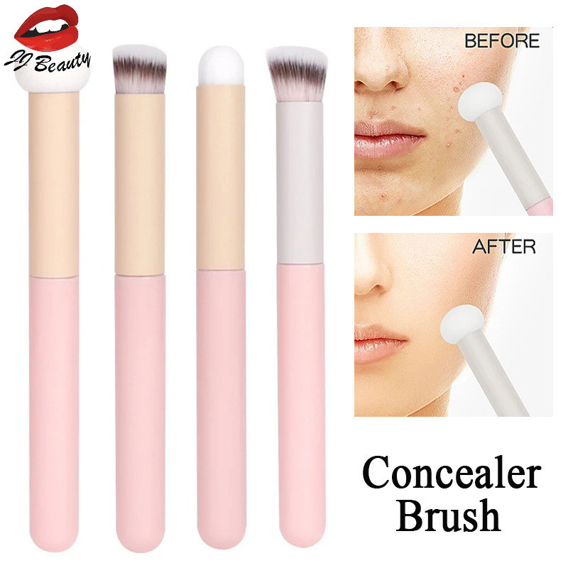 Soft Sponge Concealer Brushes - Wet and Dry Dual-use Face Contouring ...