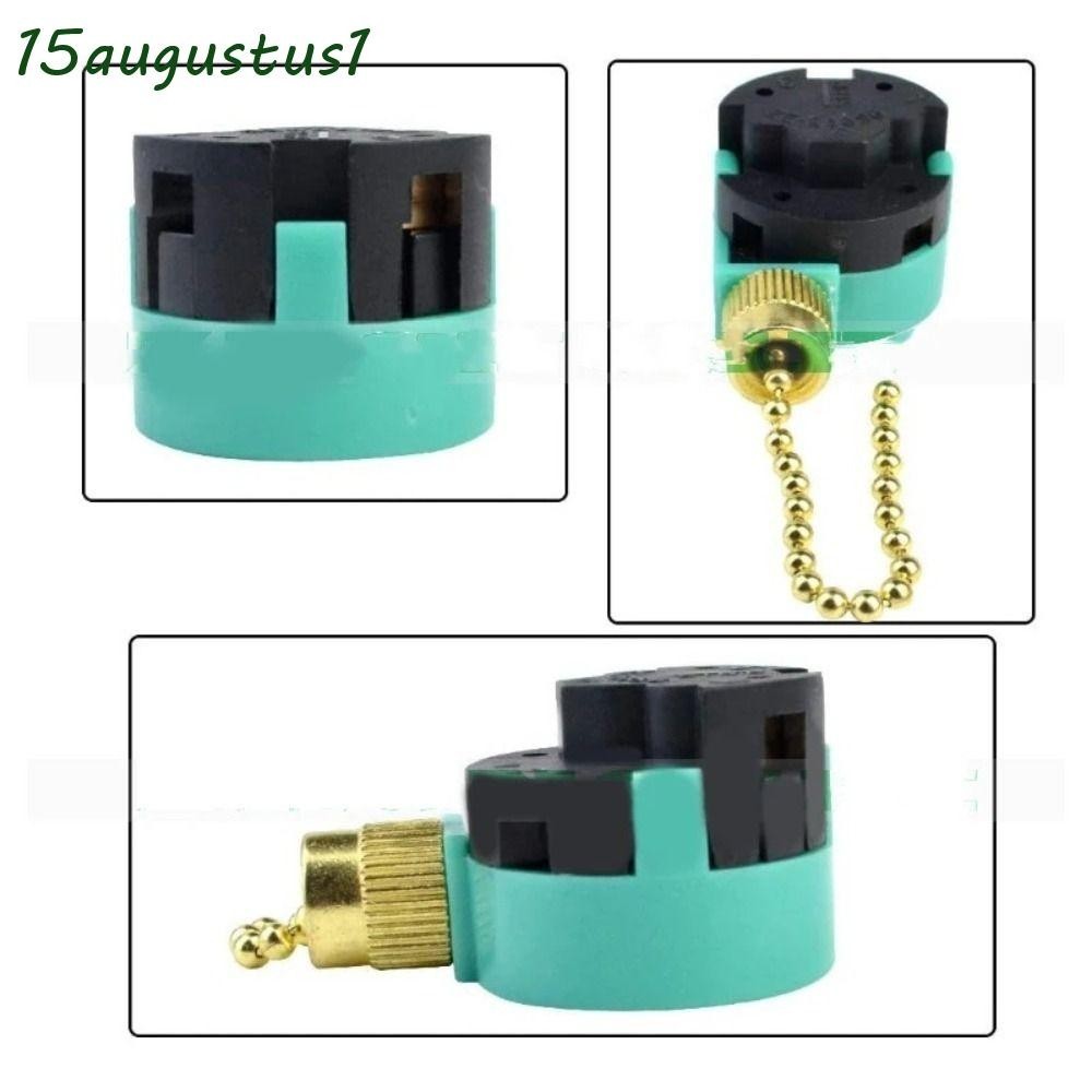 AUGUSTUS Zipper Switch, Pull Chain Control Nickel Fan Wall Switch Speed ...