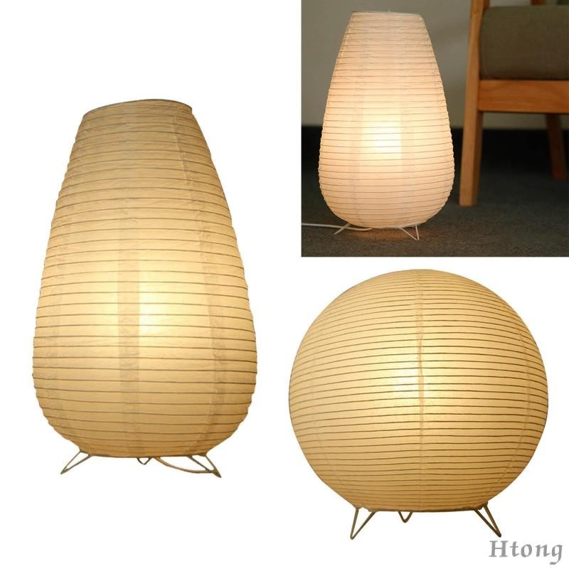 White Paper Lantern Lampshade Desk Lamp Shade, Standing Lamp Decor Easy ...