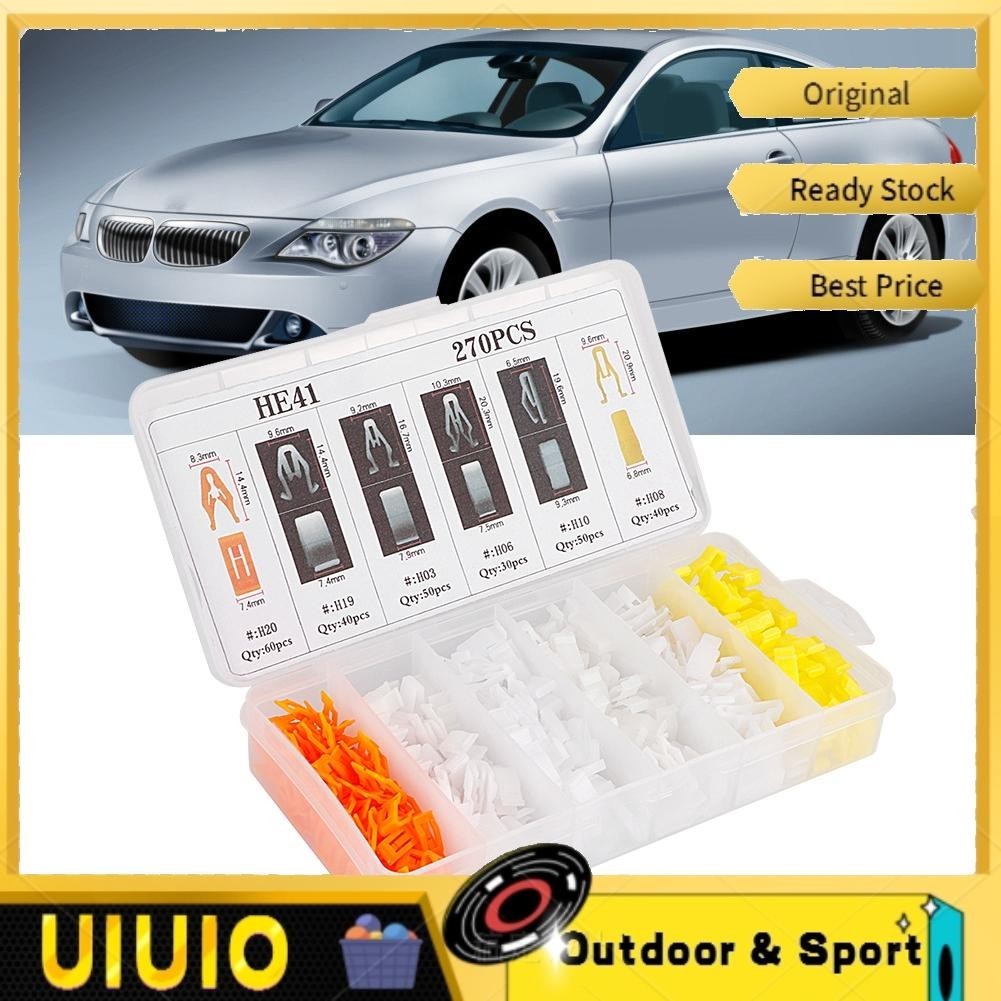 Uiuio Console Dashboard Clips Car Panel Trim Rivets Buckle Fastener Kit ...