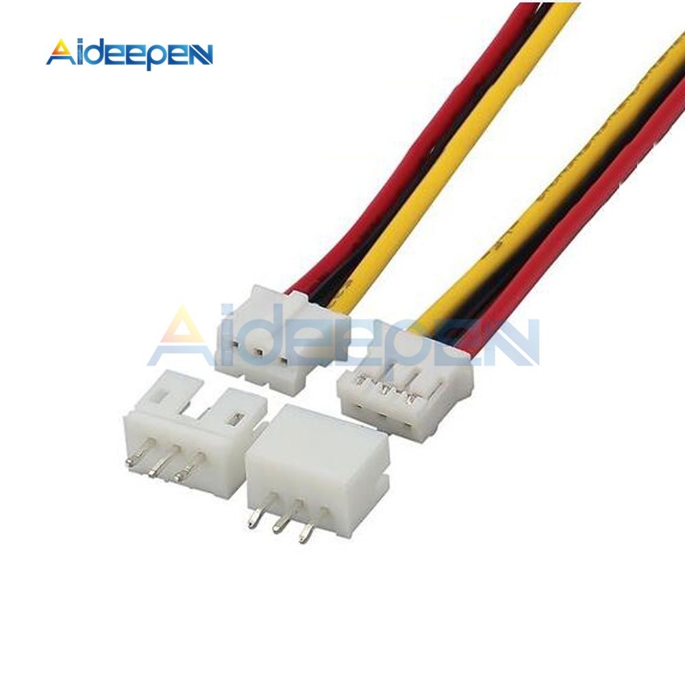 RQ+＞PH 3Pin 2.0mm Wire Cable Connector PH 2.0 Male & Female Connector ...