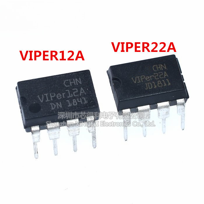 Viper12a VIPer22A Power Module Chip IC Offline Switch DIP-8 Straight ...