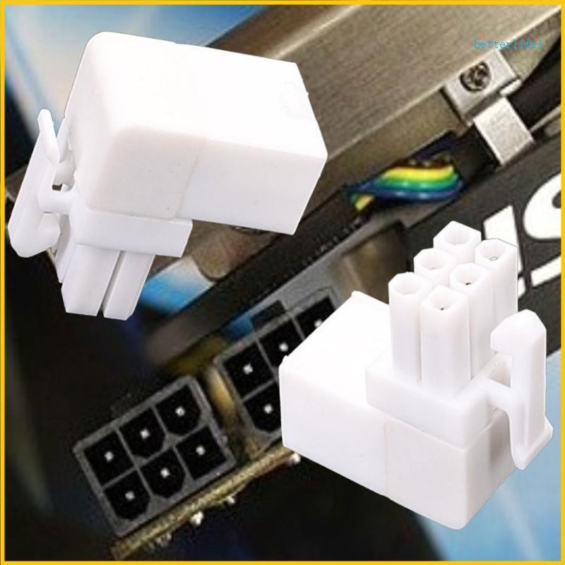 BTM 6Pin 90 Degree Angled Turning Connectors Power Adapters Head Female to Male | Shopee Philippines