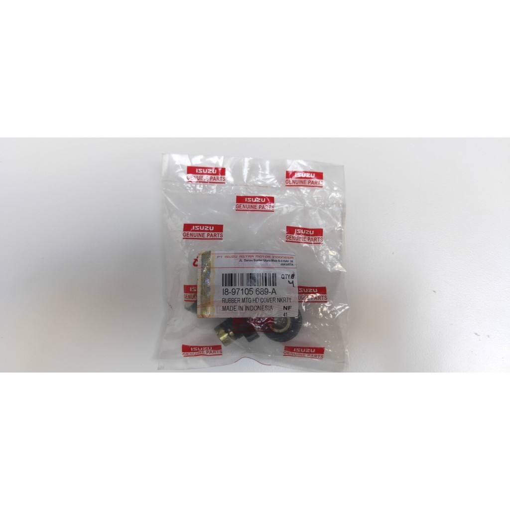 Rubber Bushing Mounting Valve Cap Isuzu Elf NKR NMR71 HD Original I8 ...