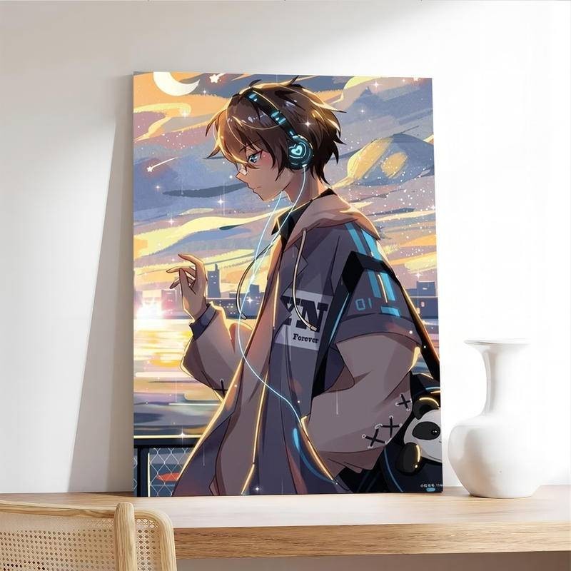 No Framed Dreamy Aesthetic-Anime-PFP Posters: Inspiring Imagination and ...