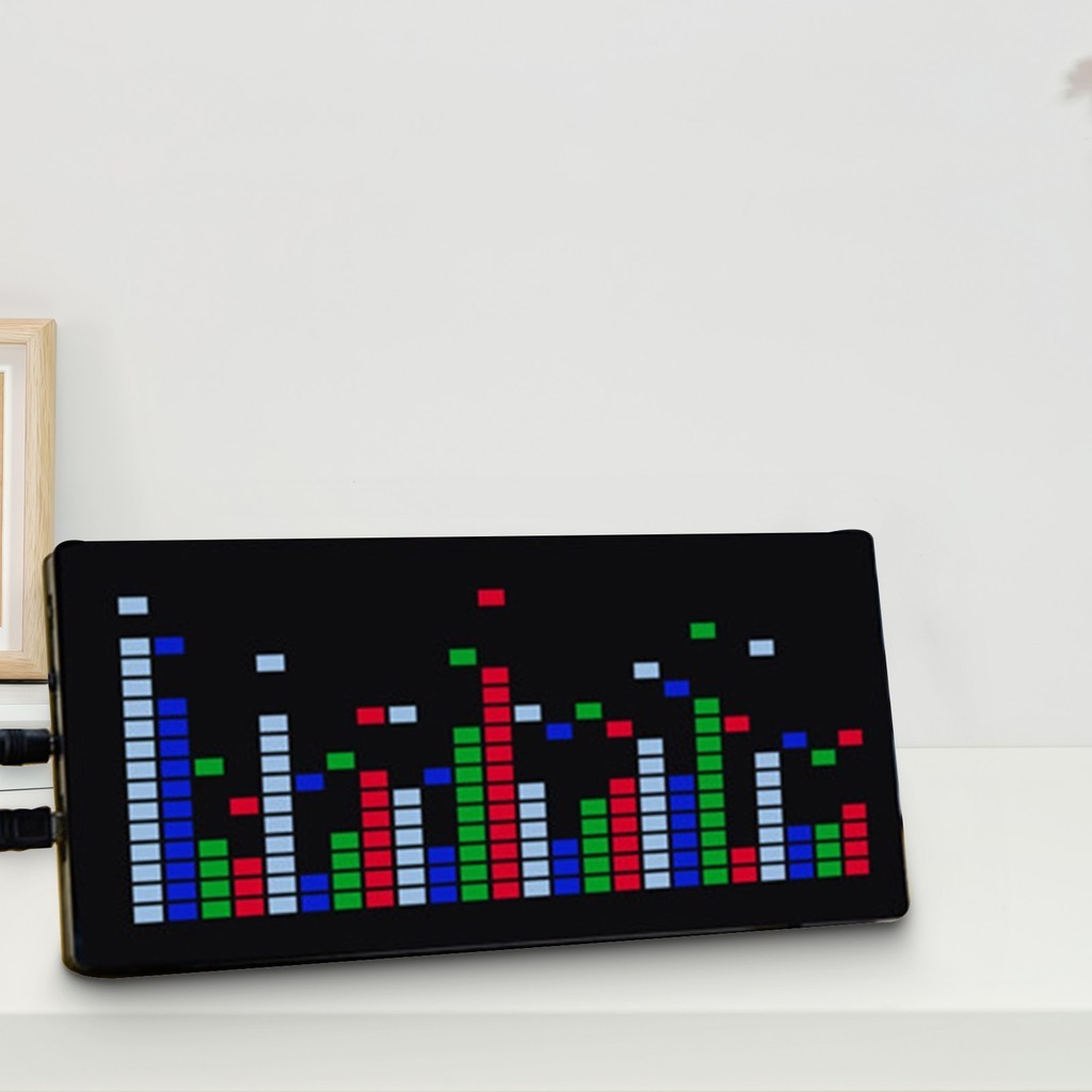 Music Spectrum ABS Atmosphere Display LED VU Meter 2022 Spectrum ...