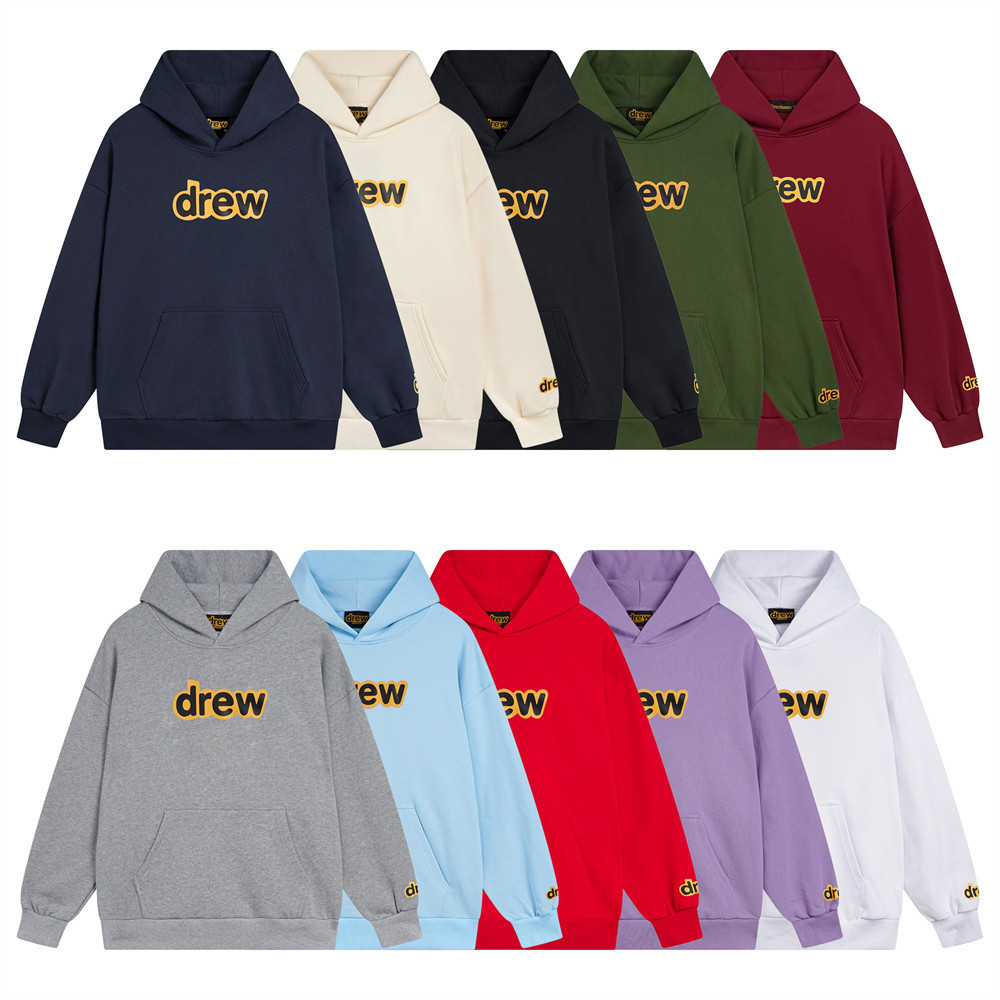 Drew House Mascot Oversized Hoodie Justin Bieber World Tour Sweatshirts ...