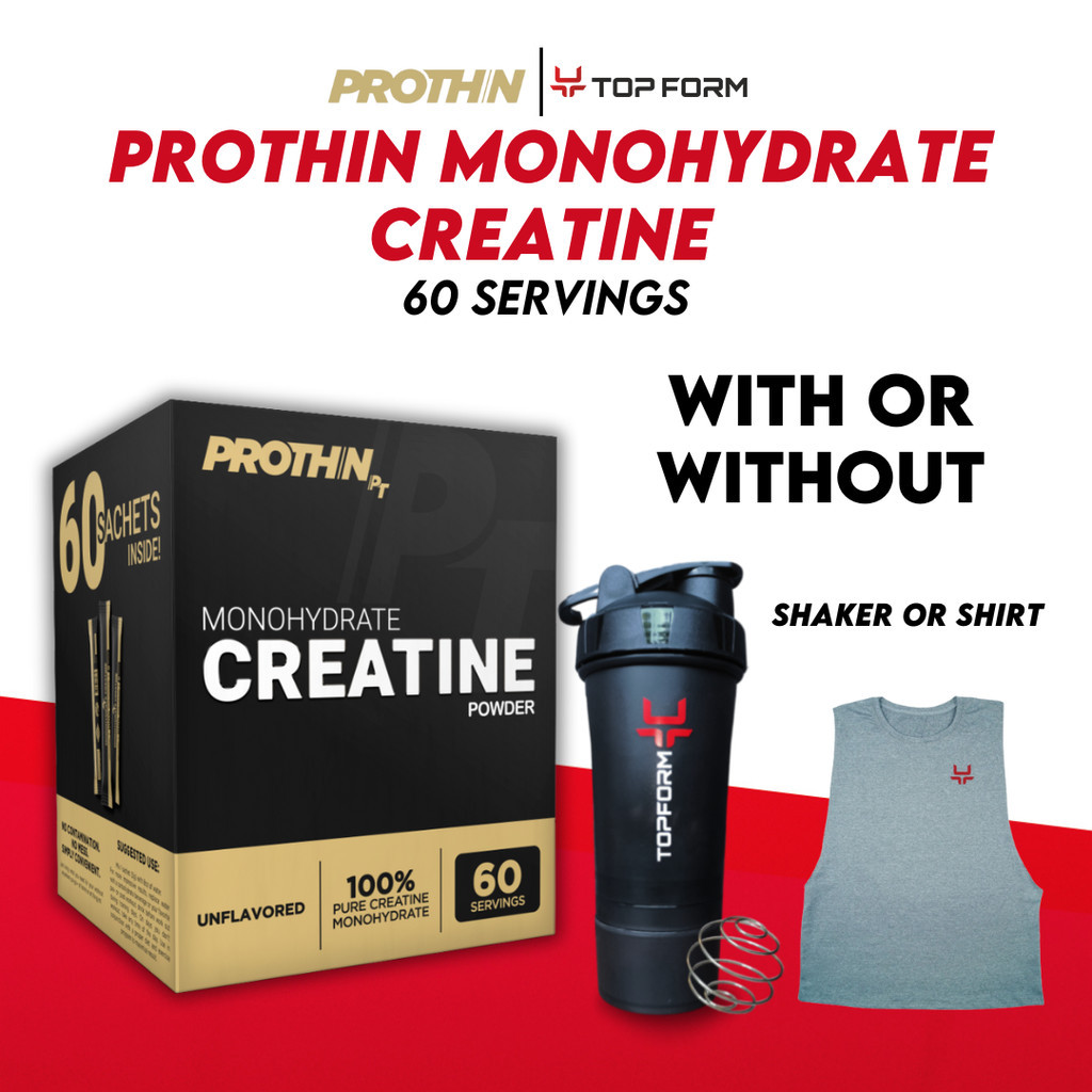 Prothin Monohydrate Creatine Powder 60 Servings | Shopee Philippines