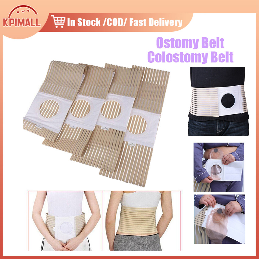 S/M/L/XL Unisex Ostomy Belt Brace Ostomy Hernia Support Belt Abdominal ...