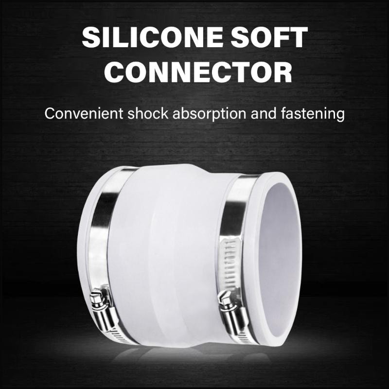 Zein Round To Oval Dryer Vent Adapter Oval Dryer Duct Adapter Recessed Dryer Hose Connector With ...