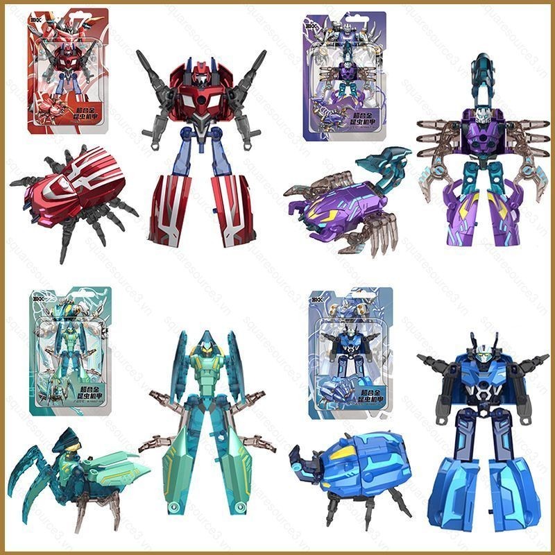SQ3 Transformers Robot Insects Figure Toys For Kids Birthday Gifts ...