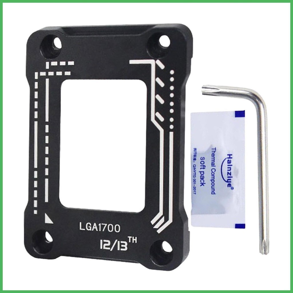 CPU Contact Frame Aluminum Alloy Anti-Bending Buckle LGA1700 Heavy Duty ...