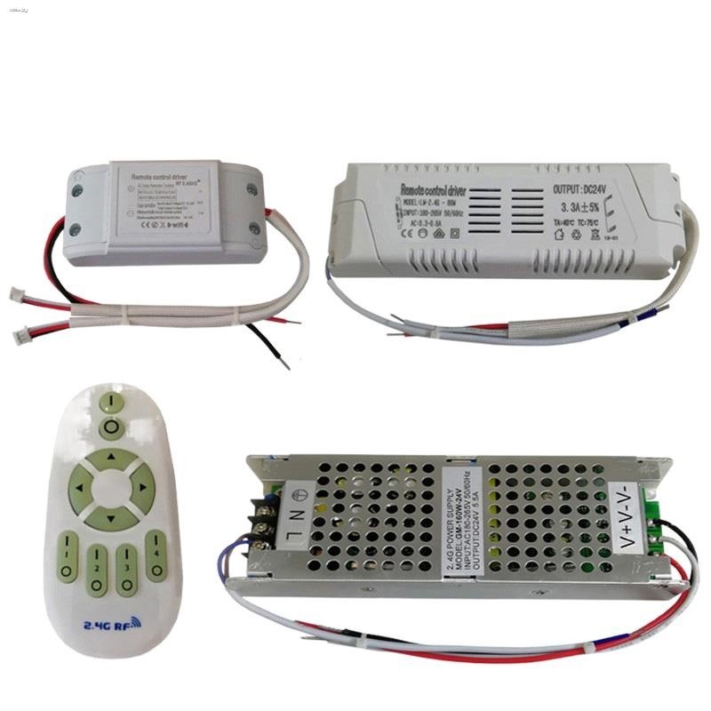 COD☆Stepless dimming led drive three-color ceiling crystal lamp 12V ...