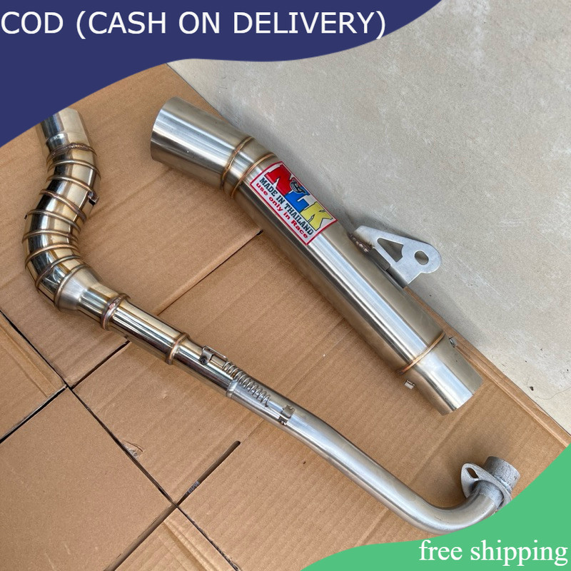1set NLK Conical open spec exhaust pipe for Xrm 125 Wave 100/110 Xrm ...
