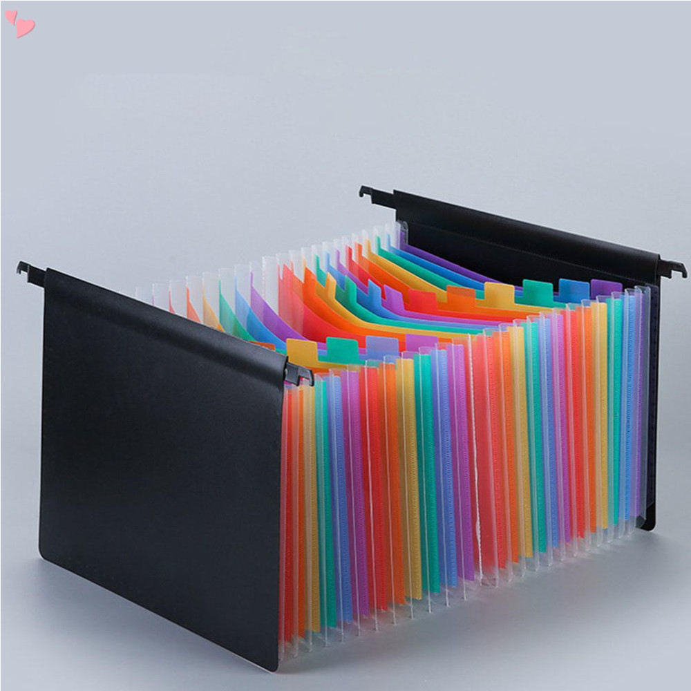 Expanding Hanging A4 File Folder 13/25 Pocket Large Capacity with Tabs ...