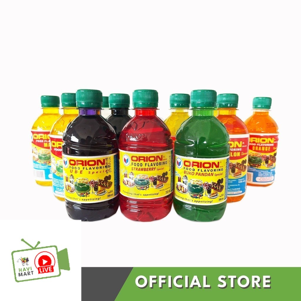 HAVI LIVE Orion Flavor Food 350ml (Banana,Buko Pandan,Langka,Vanilla ...