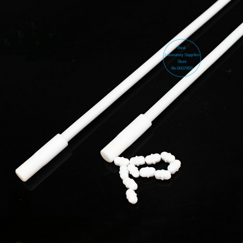 1PCS PTFE 150mm to 400mm stirrer retriever PTFE stir recycling rods ...