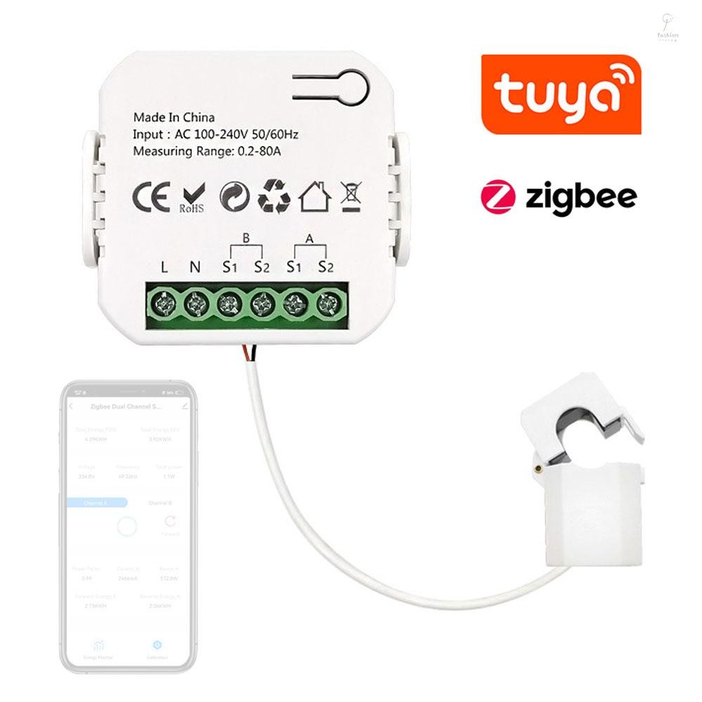 FLP Tuya ZiGBee Intelligent Energy Meter Solar PV System Power ...