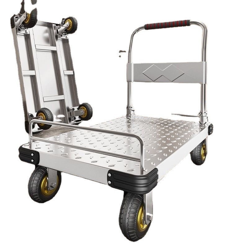 Trolley Trolley with Baffle Trolley Trolley Foldable and Portable ...