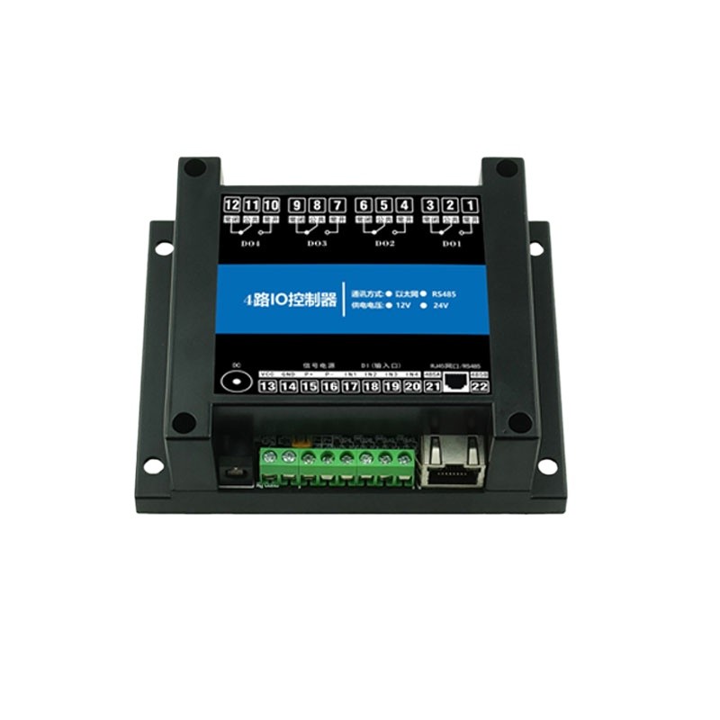 Modbus Tcp Network Relay Ethernet Input And Output Switching Value Remote Control Io Module Mqtt 