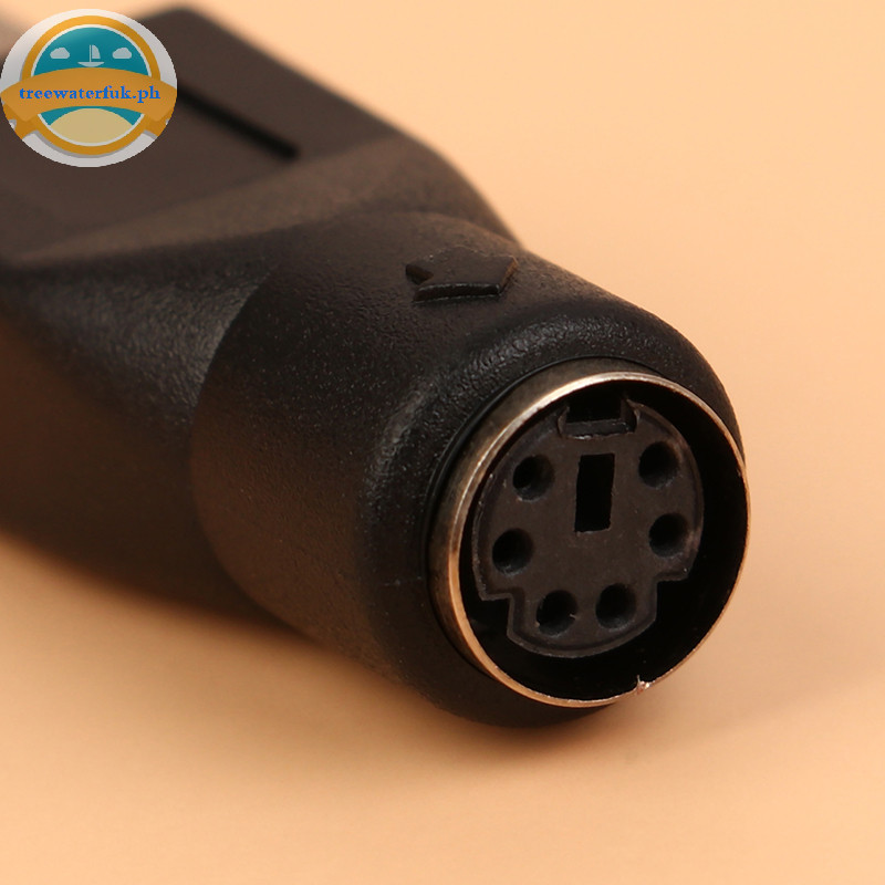 TEFUK PS2 To USB Male Adapter For Computers PC Laptop Mouse Keyboard ...