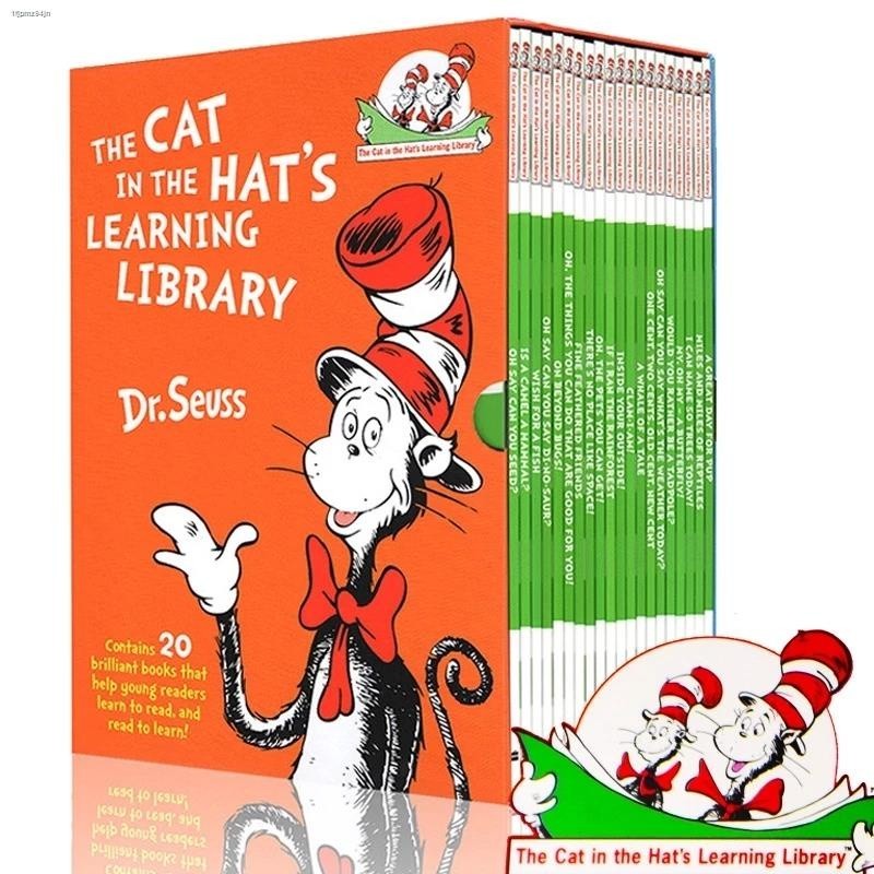 COD☆COD☆20 Books/Set Dr Seuss Cat In The Hats Learning Library English ...