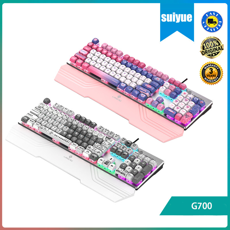 Yinren G700 Joint Theme Cable Mechanical Keyboard for Esports Games ...