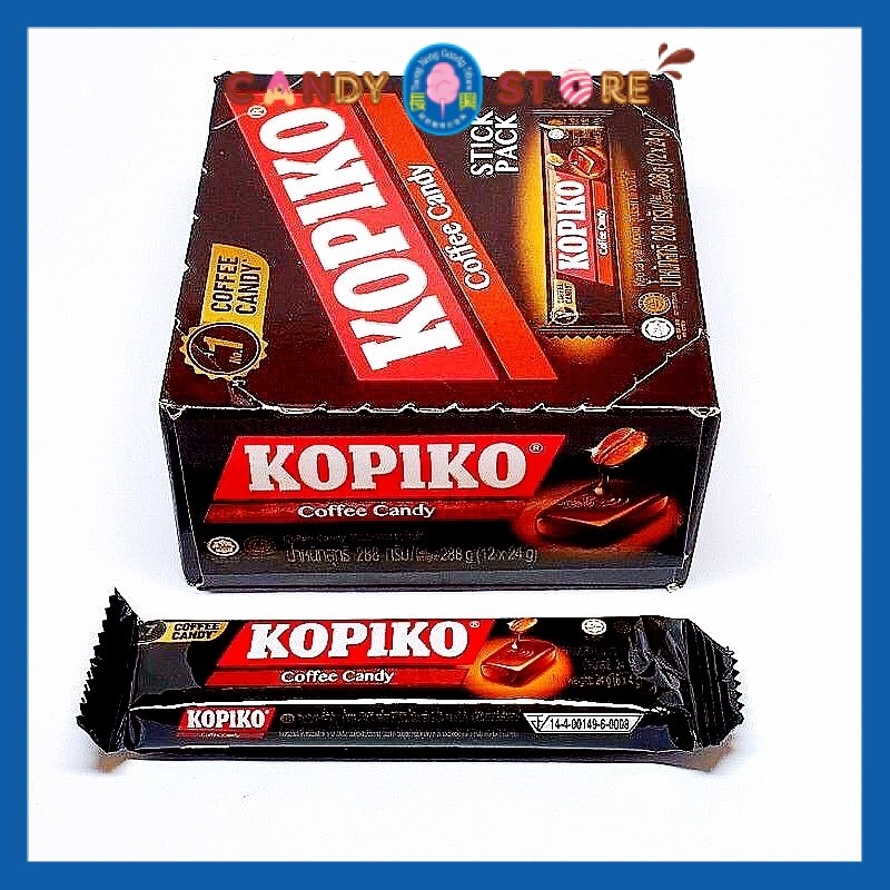 Kopiko Coffee Candy Shot Stick 24 gm X 12 Sticks | Shopee Philippines