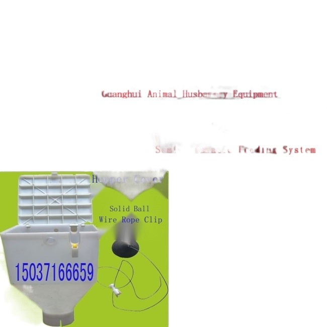 Semi-automatic feeder sow positioning pen farrowing bed using pig semi ...