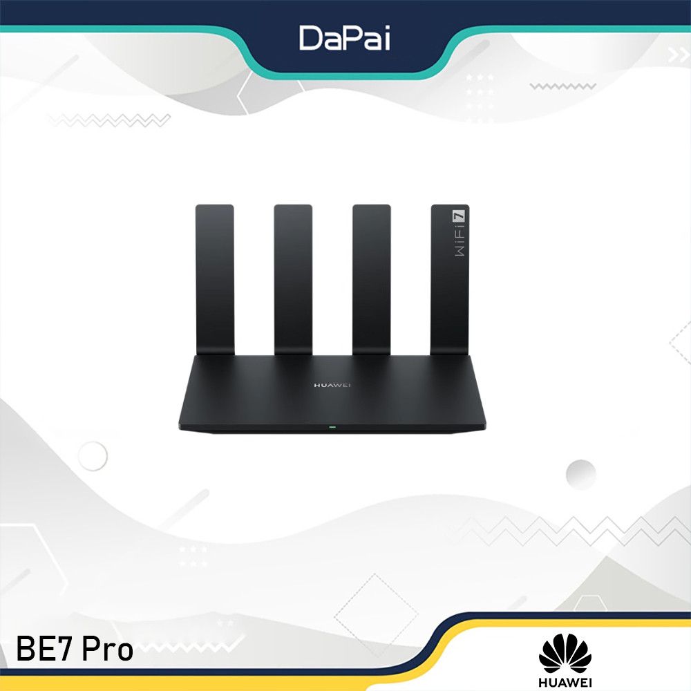 Huawei Router BE7 Pro Wi Fi 7 6500 Mbps Ultra Thin Film Antenna Full 2.5GE Ethernet Port Gigabit ...