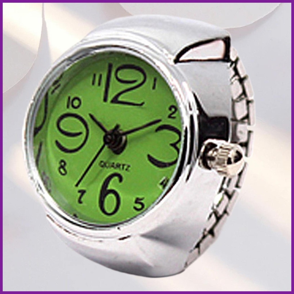 Ring Watch for Men Beautiful Men Women Finger Watch Finger Ring Watch ...