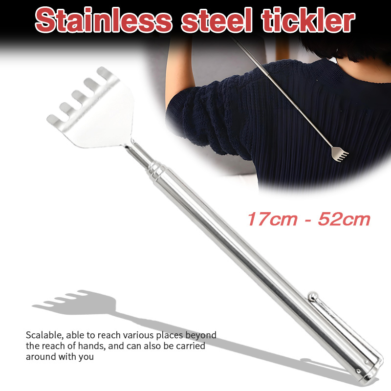 Extendable Back Scratcher Portable Retractable Back Scraper Stainless ...