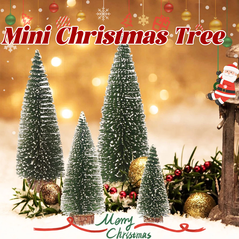 Mini Christmas Tree for Table Miniature Christmas Decor Small Xmas Tree ...