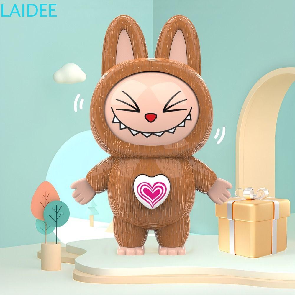 LAIDEE Labubu Face Changing Doll, Face Change Interactive Face Changing ...