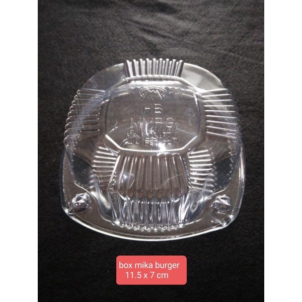 50pcs Mika Burger Box / Mika Hamburger / Mika Cake / Mika Donuts / Mika ...